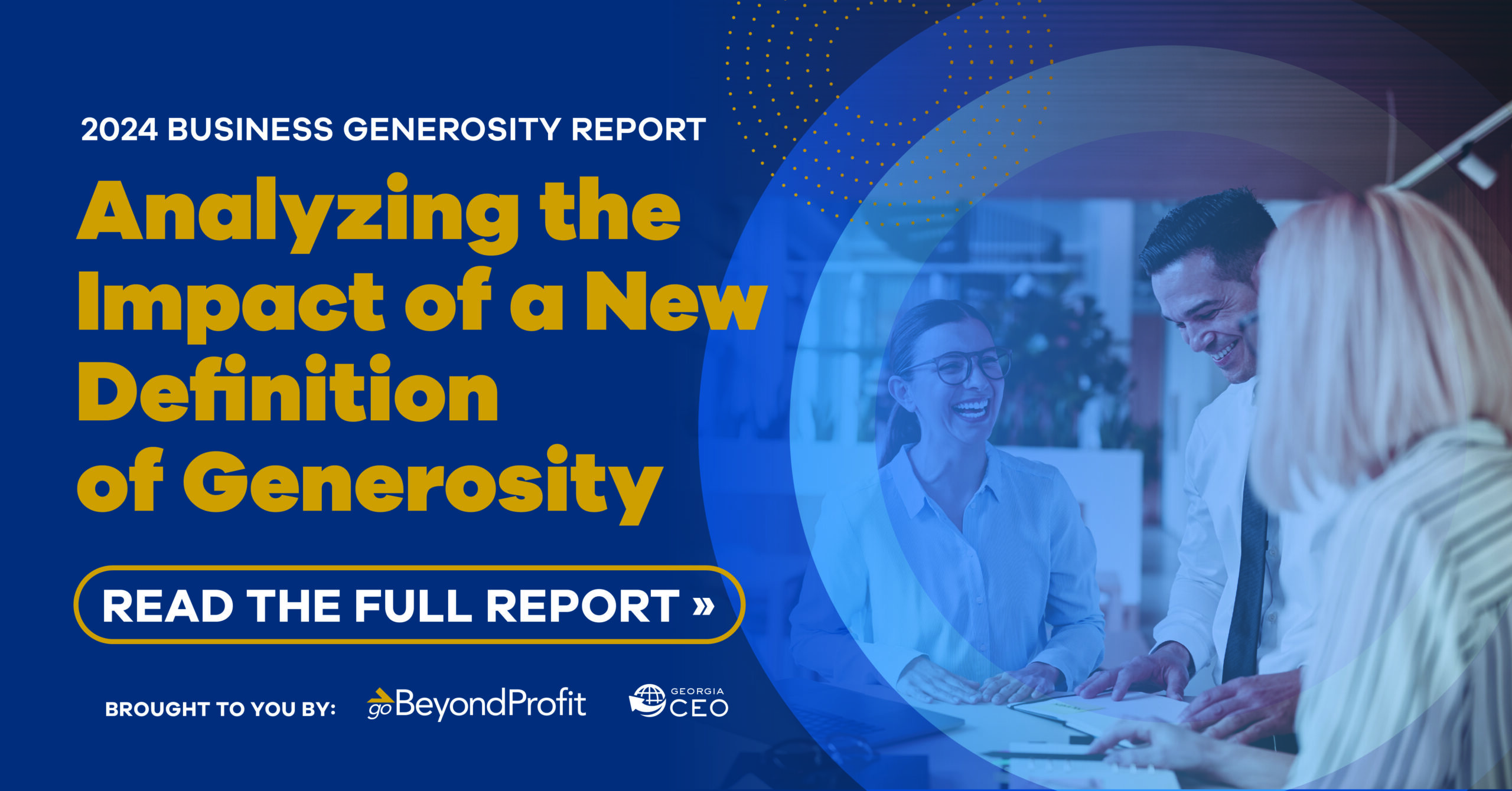 Analyzing the Impact of a New Definition of Generosity | goBeyondProfit